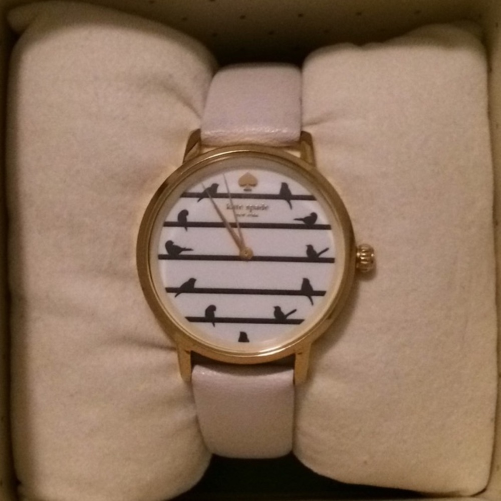 Kate Spade Metro Birds On Wire Watch - Gem